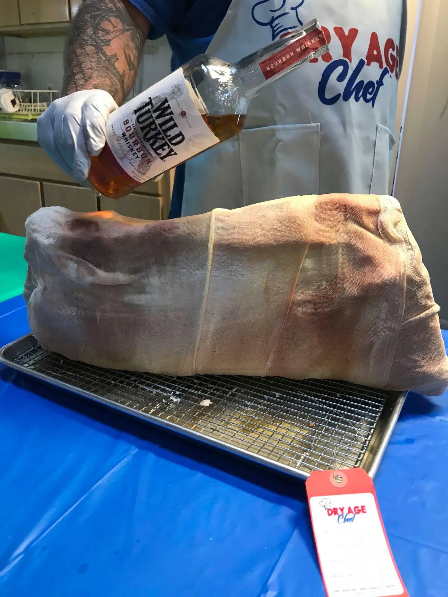 DIY KIT, Dry Aging Beef at Home, Ready-to-use with Bourbon ...