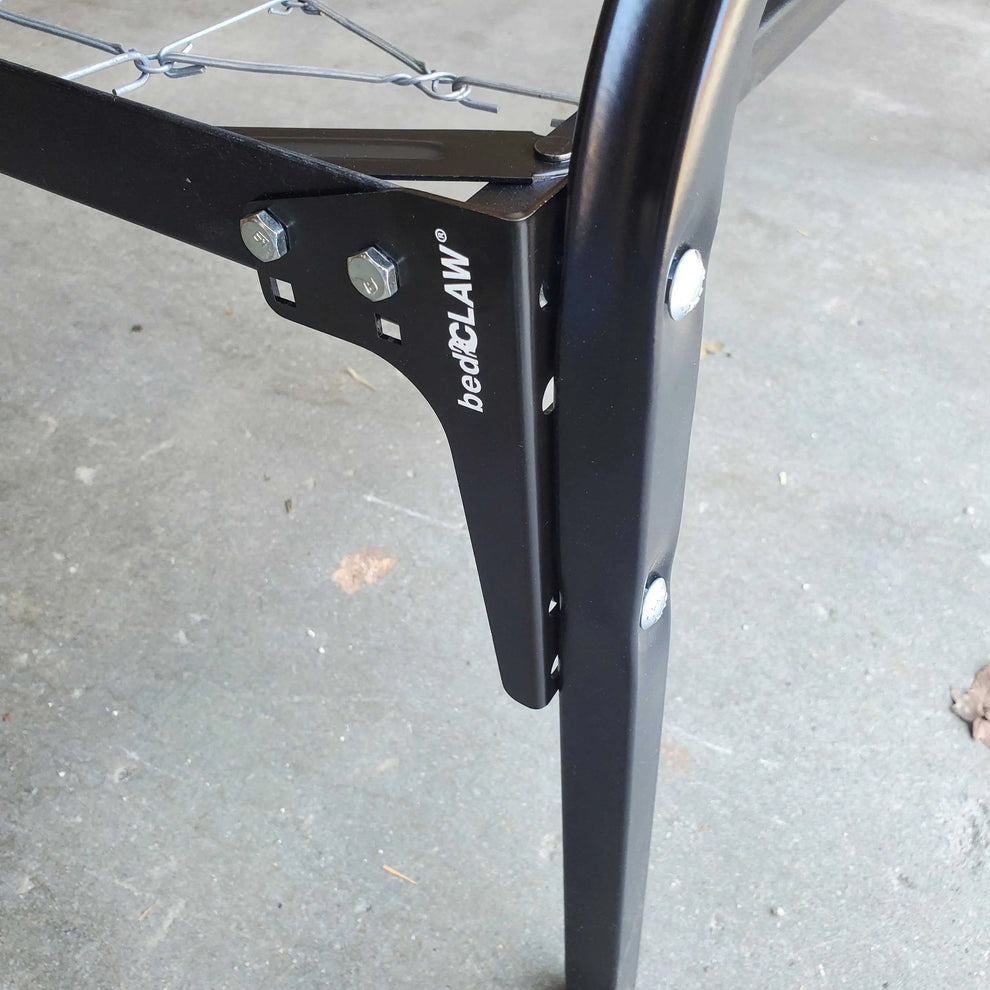 bedCLAW Set of 4 Attachment Brackets for Trundles, Top Springs, Bunks ...
