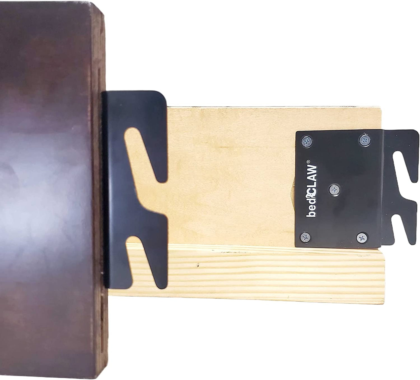 bedCLAW Retro Fix Offset Hook Plate Adapter, Repair Failed Wood Bed ...